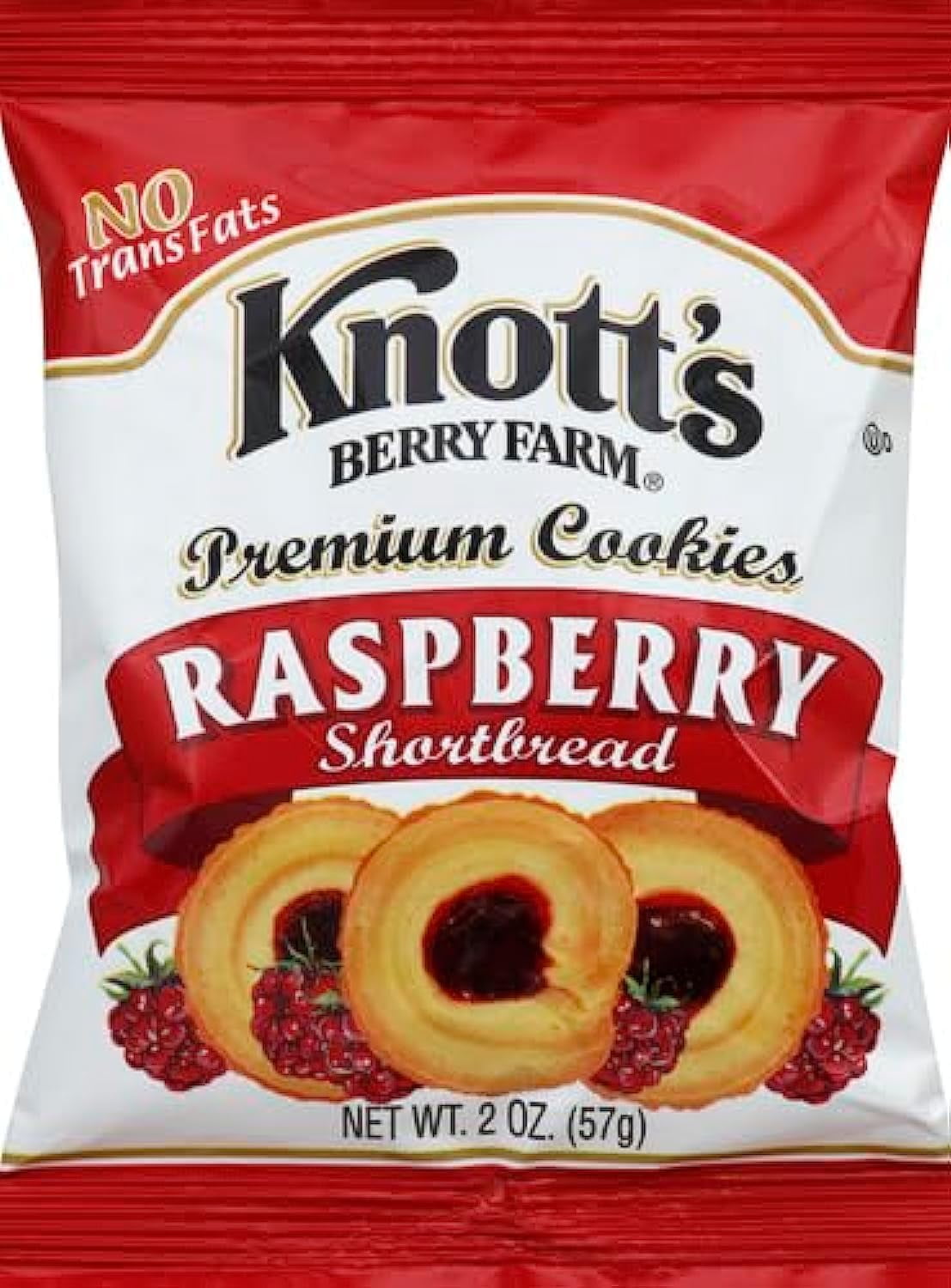 Rasp Shortbread, 2-Ounce Packages (Pack of 8) - Walmart.com