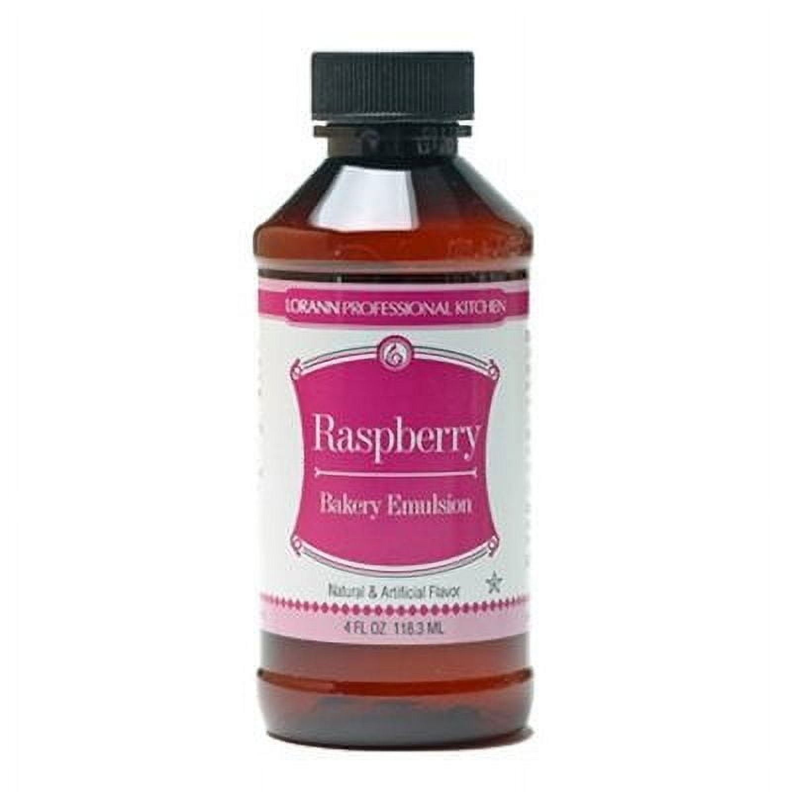 Raspberry Bakery Emulsion Flavor 4 oz Lorann Oils - Walmart.com