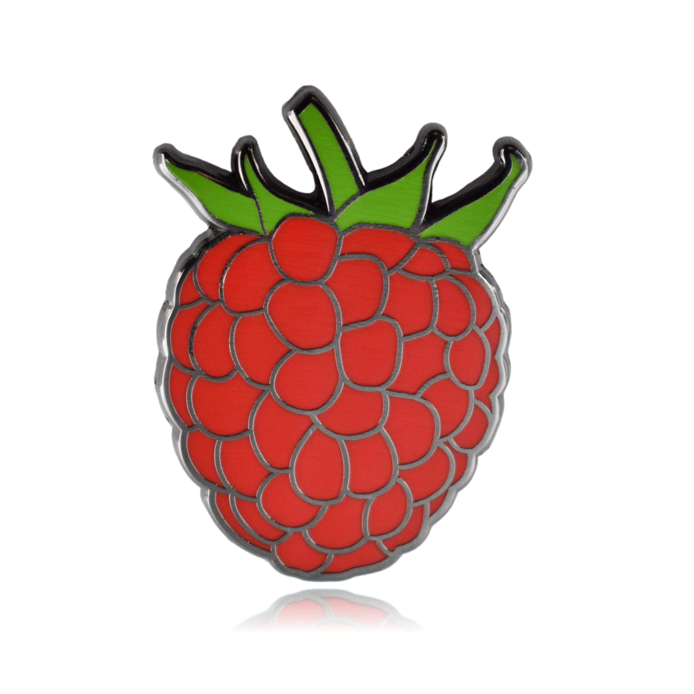 Raspberry Hard Enamel Lapel Pin | Clayton Jewelry Labs - Walmart.com