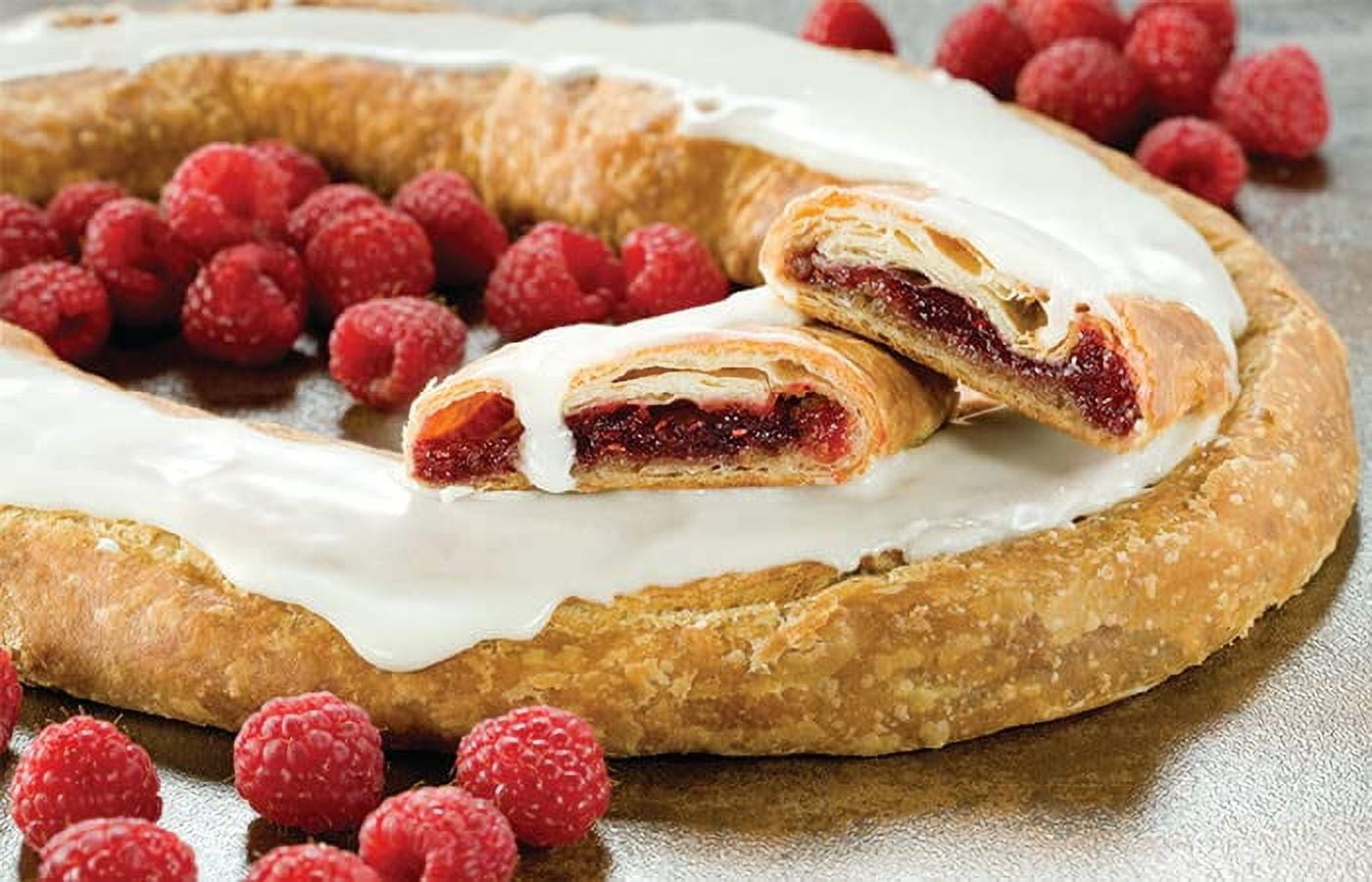Raspberry Kringle - O&H Danish Bakery - Walmart.com