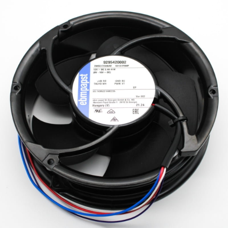 EBM-Papst 172mmx51mm 12VDC 4-Wire Tubeaxial Fan 6312/2TDHP - Walmart.com