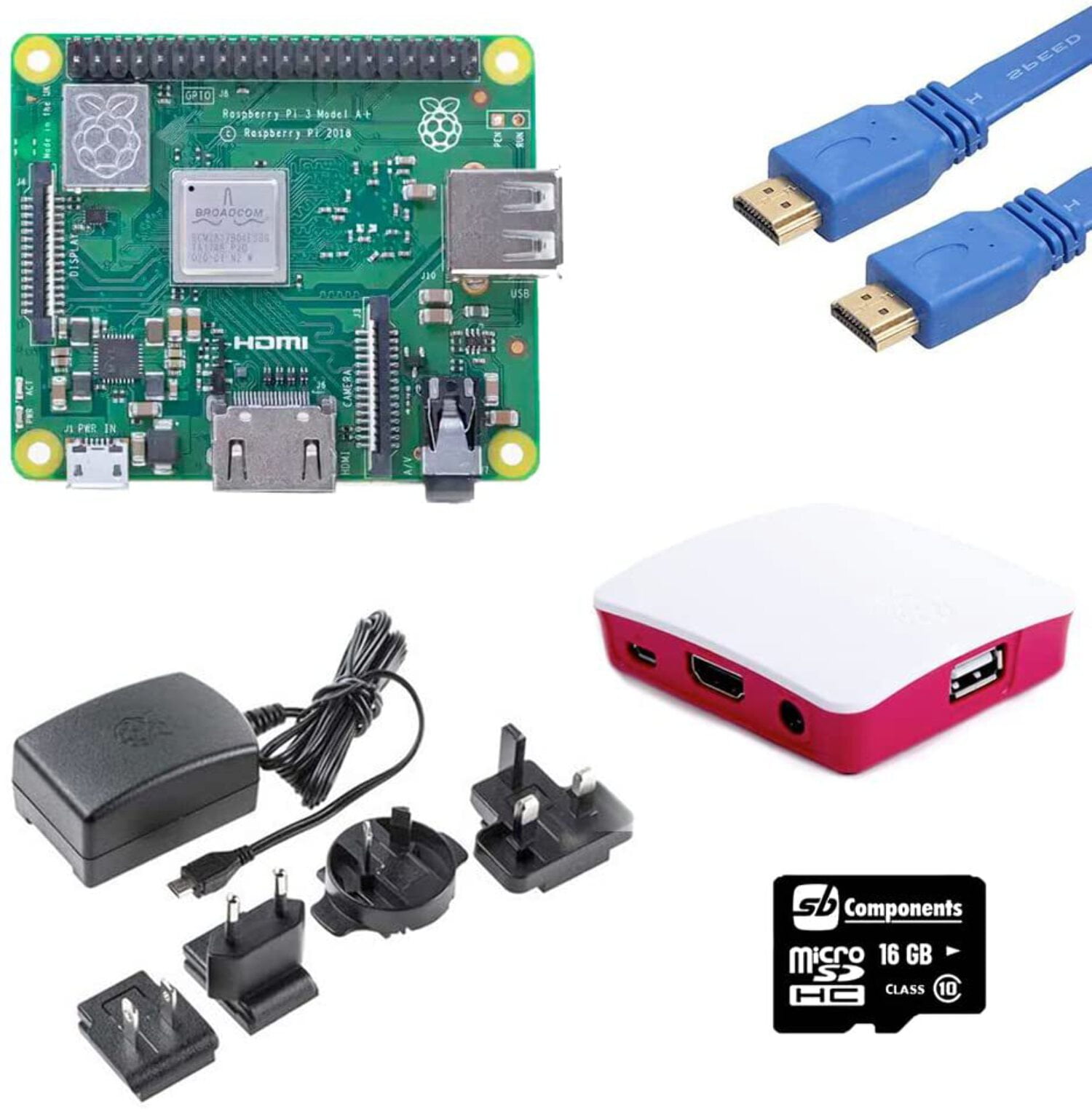 Raspberry Pi 3 Model A+ Kit - Walmart.com