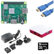 Raspberry Pi 4, 3B+, 3, 2 Bumper Case - Clear - Walmart.com