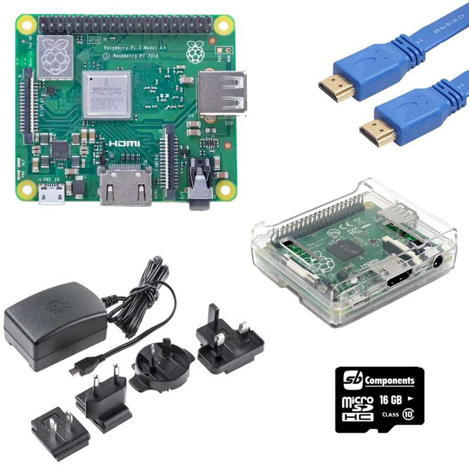 Raspberry Pi 3 Model A+ Kit - Walmart.com