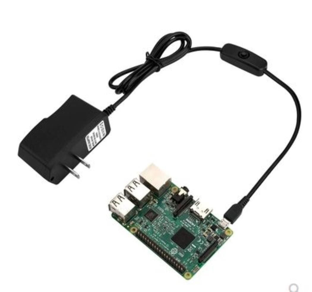 Raspberry Pi 4, 5V 3 Amp Micro USB Switch Mode Power Supply Adapter ...