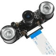 for Raspberry Pi 4 Camera Day & Night Vision Camera Adjustable-Focus ...