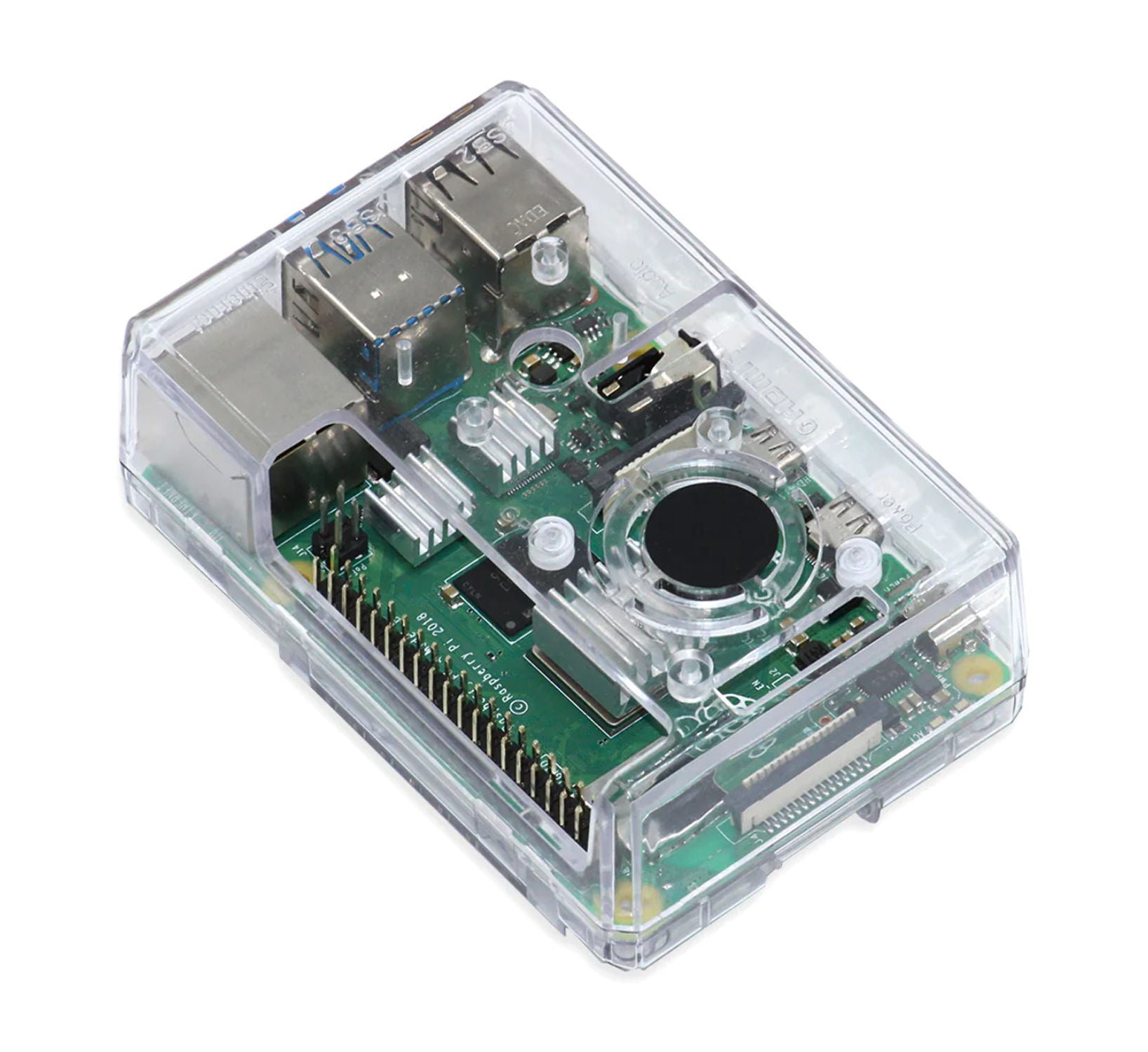 Raspberry Pi 4 Case, Clear - Walmart.com