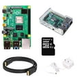 Raspberry Pi 4 Model B Starter Kit (NOOBS) with 32GB MicroSD Card ...