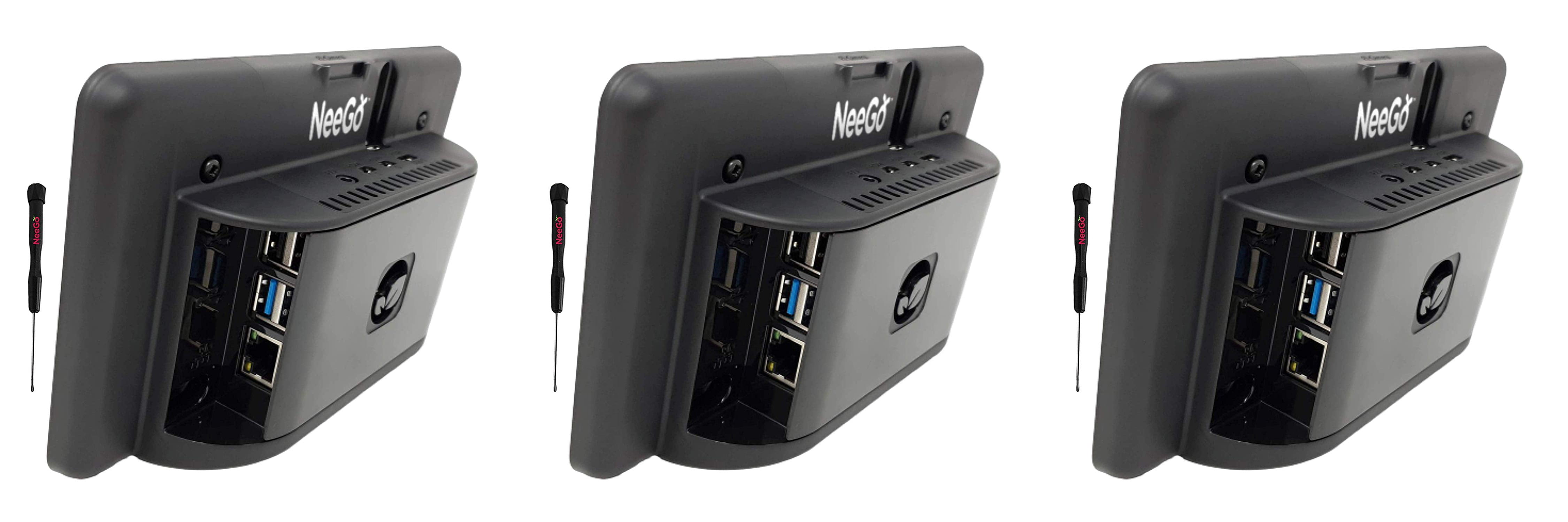 (3 pack) Raspberry Pi 4 Screen Case for Raspberry Pi Monitor ...