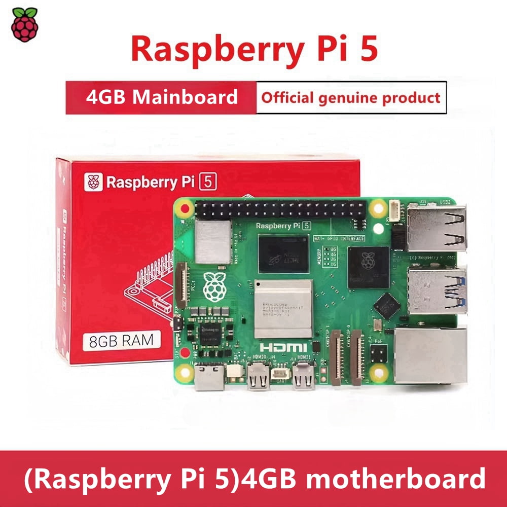 Raspberry Pi 5 Official Original Model Pi5 4GB RAM Option Broadcom ...