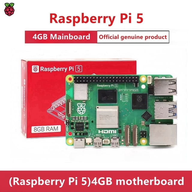 Raspberry Pi 5 Official Original Model Pi5 4GB RAM Option Broadcom ...