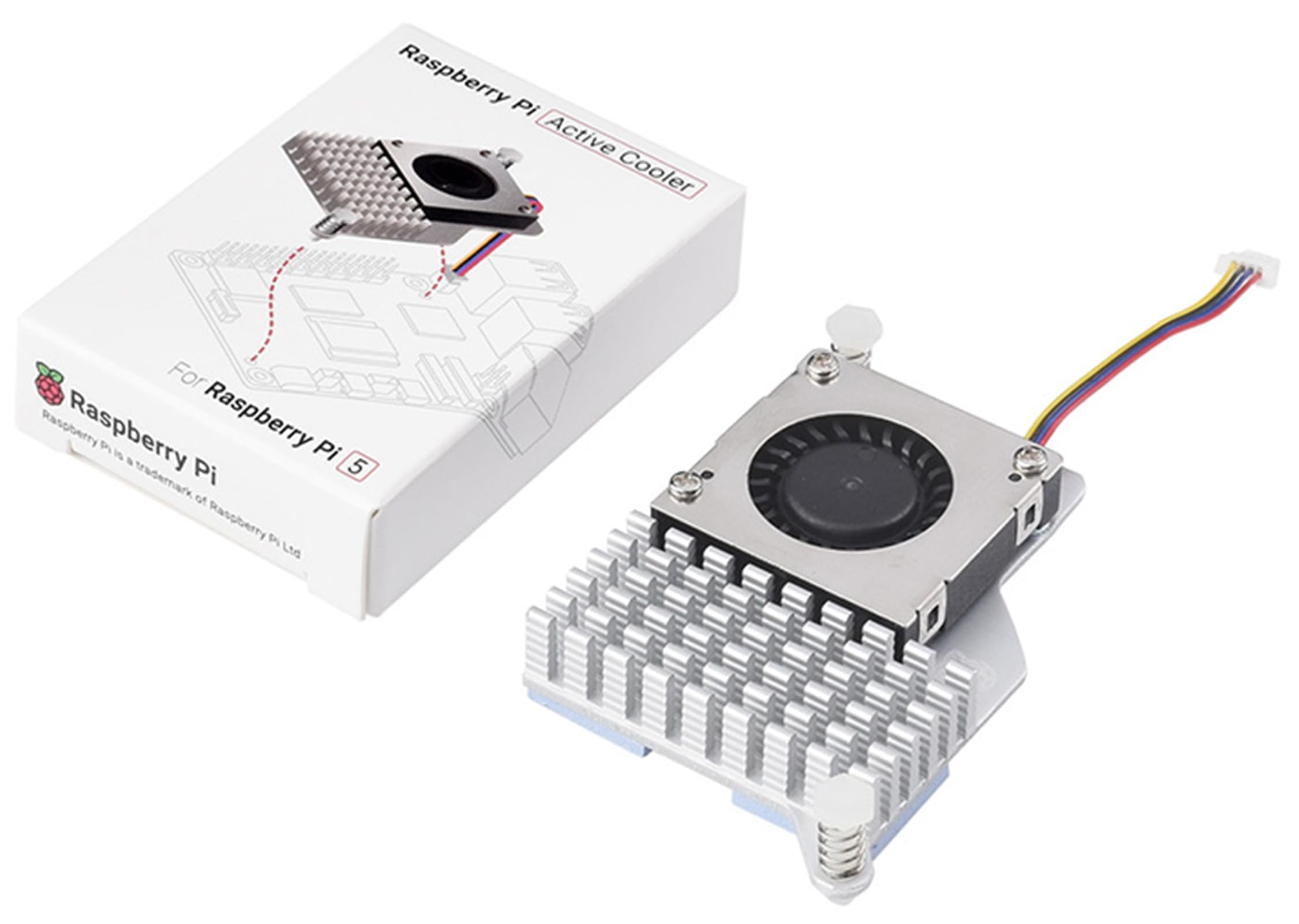 for Raspberry Pi KEF16 Official Raspberry Pi Active Cooler, PiActive ...