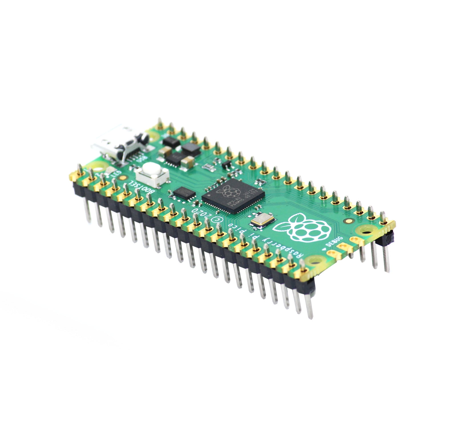 Raspberry Pi Pico Board with Soldered Header - Walmart.com