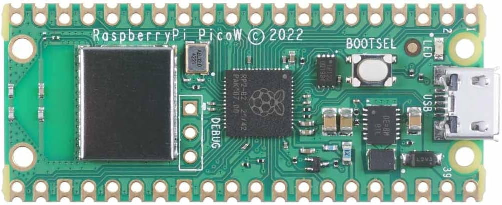 Raspberry Pi Pico W Raspberry Pi Rp2040 Chip Wi Fi And Bluetooth 52 Supported Beginner