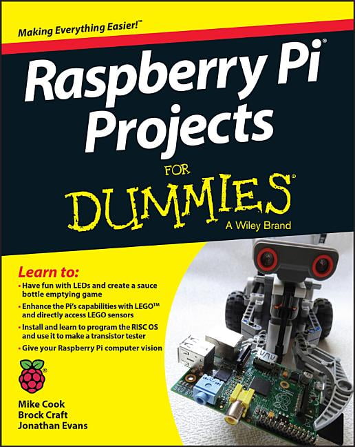 Raspberry Pi Projects for Dummies, (Paperback) - Walmart.com