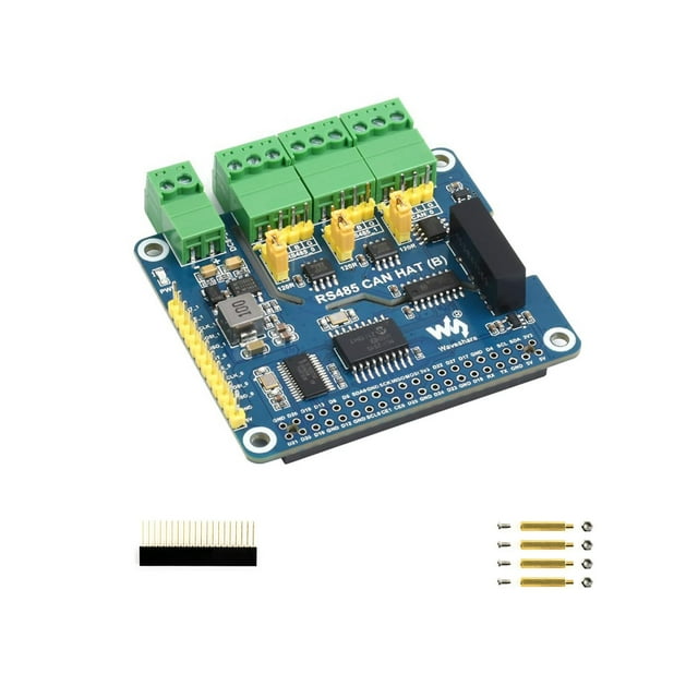 for Raspberry Pi RS485 RRF12 CAN HAT (B) Isolated 2-Ch RS485 1-Ch CAN ...