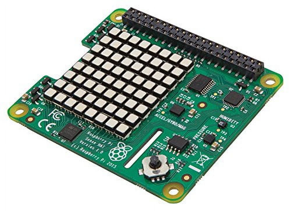 Raspberry Pi Raspberrypisensehat Sense Hat With Orientation, Pressure ...