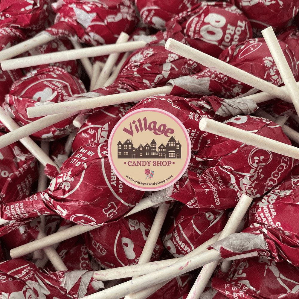 TOOTSIE ROLL INDUSTRIES Raspberry Red Tootsie Pops, 10 Count ...
