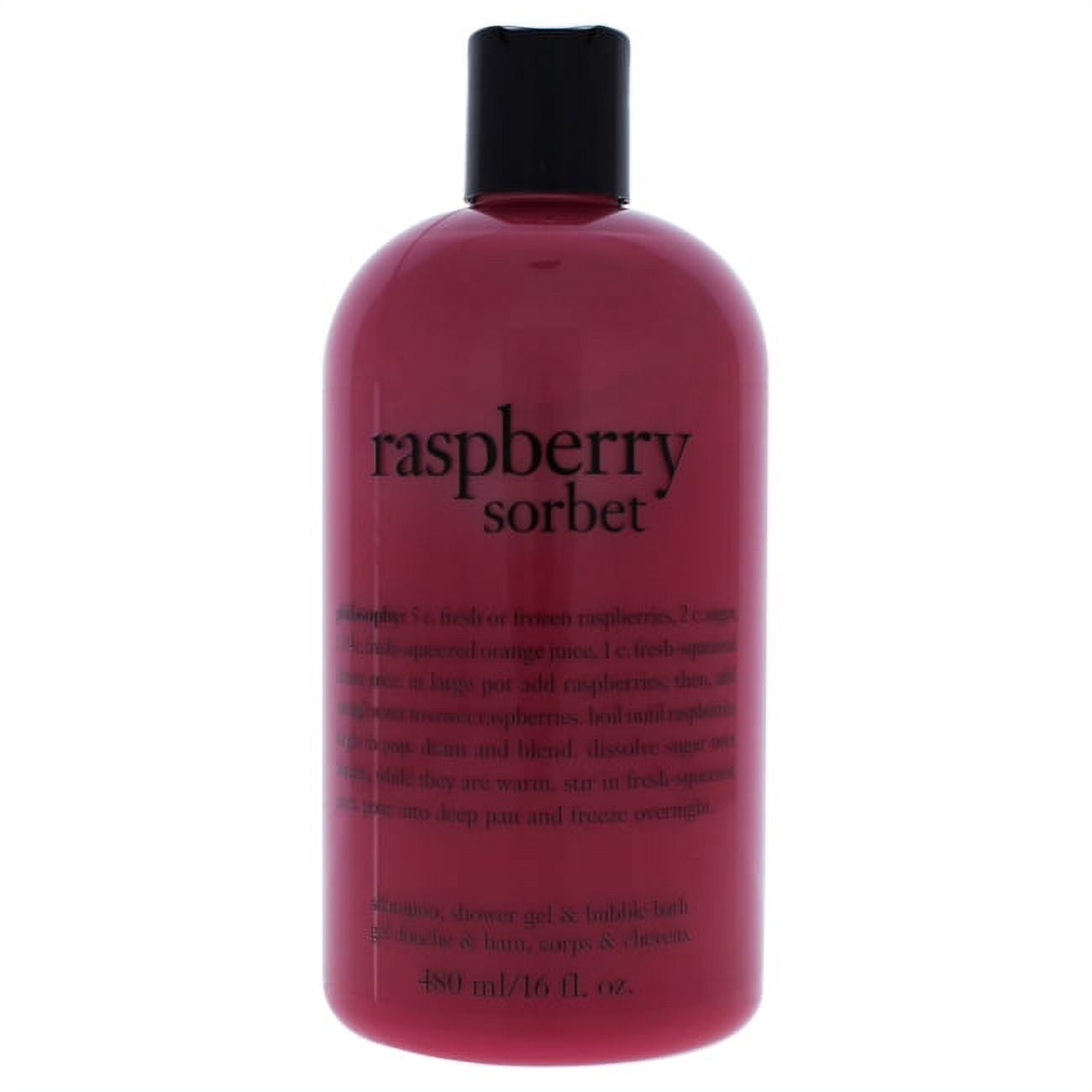 Raspberry Sorbet Shampoo, Bath & Shower Gel by Philosophy for Unisex ...