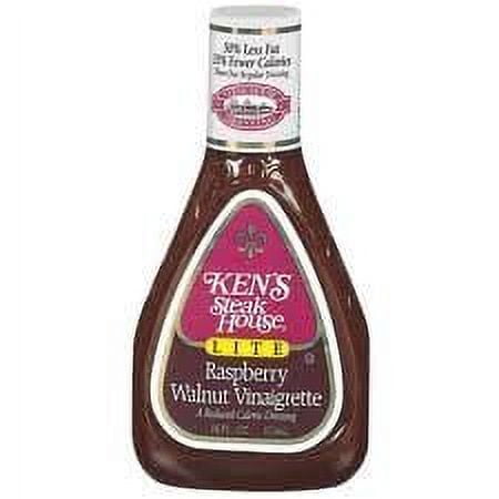 Raspberry Walnut Vinaigrette LITE Dressing - 16 Oz (2-Pack) By ...