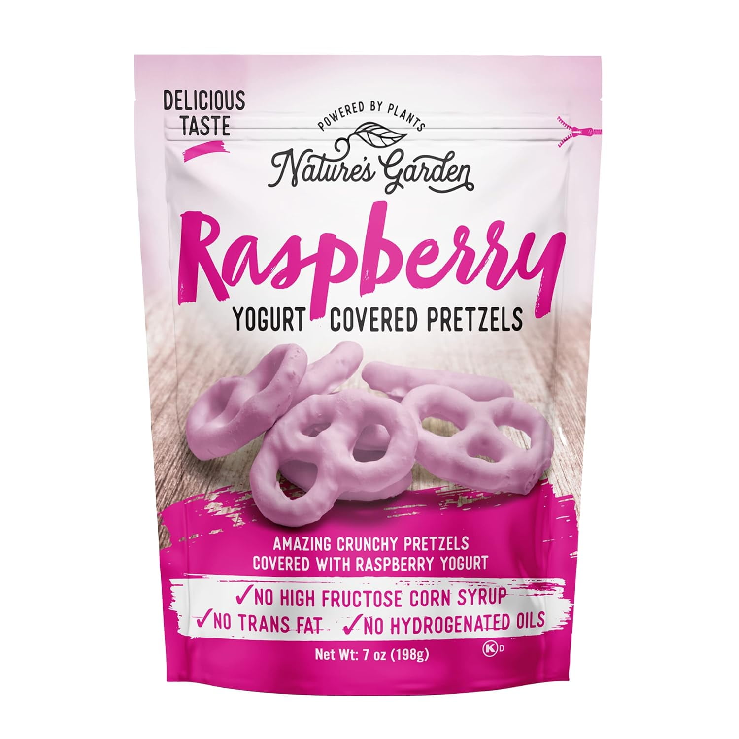 Raspberry Yogurt Covered Pretzels – No Trans Fat, Indulgent Snack ...