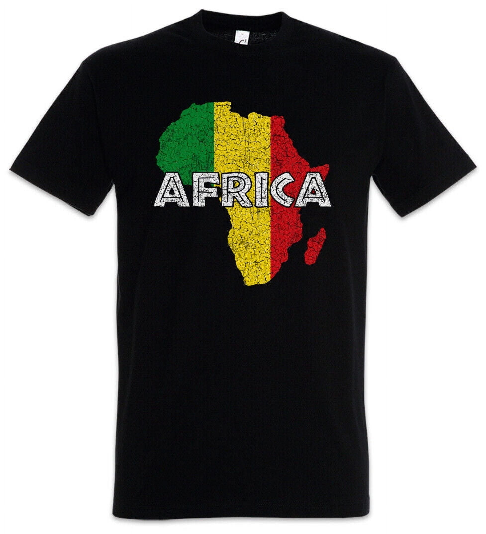 Rasta Africa T-Shirt Babylon Irie Ska Reggae Jamaica Rastafari Ethiopia - Walmart.com