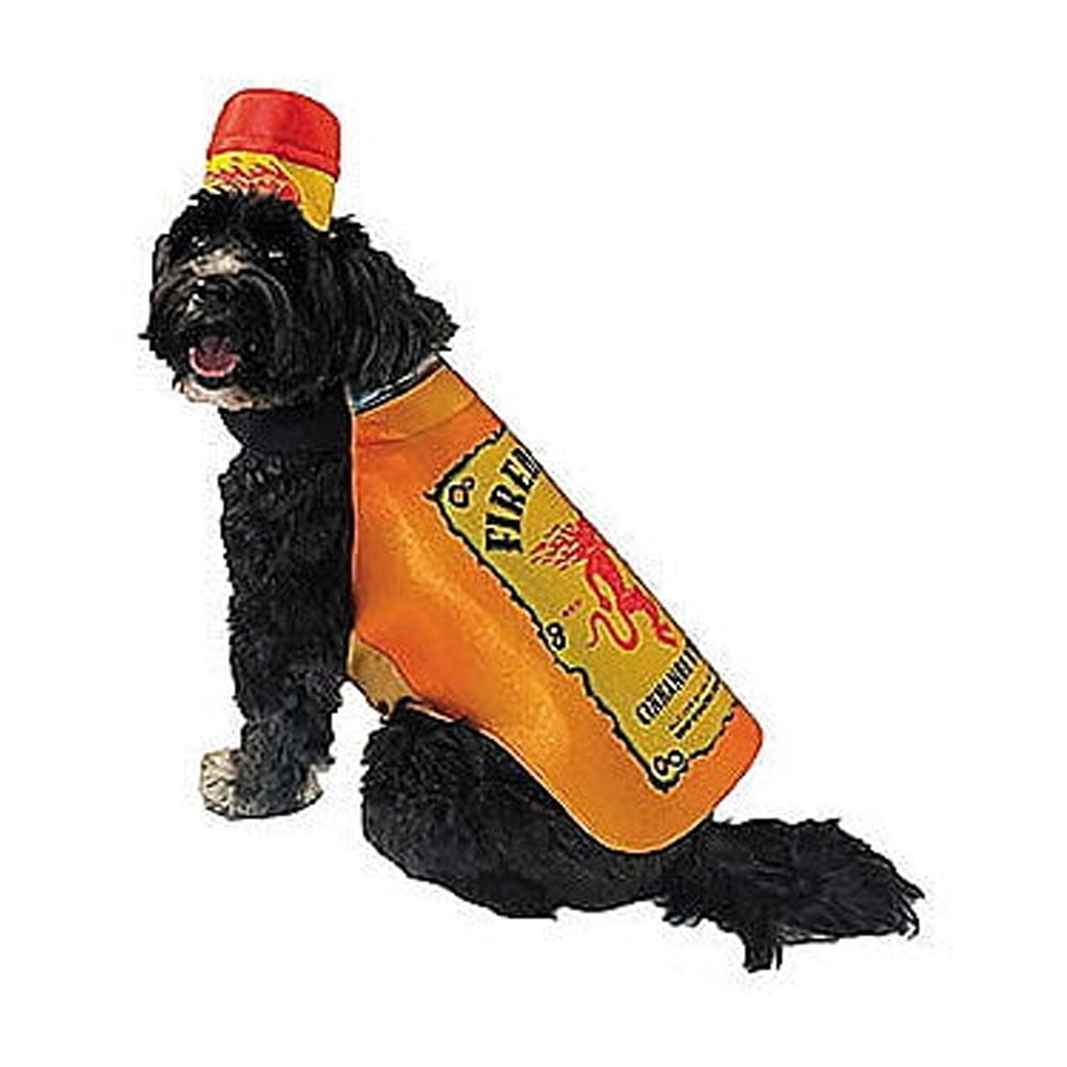 Rasta Imposta Adult Fireball Bottle Dog Costume - Size Small/Medium ...