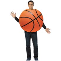 Basketball Hoop with Ball Men's Adult Halloween Costume, One Size, (40 ...