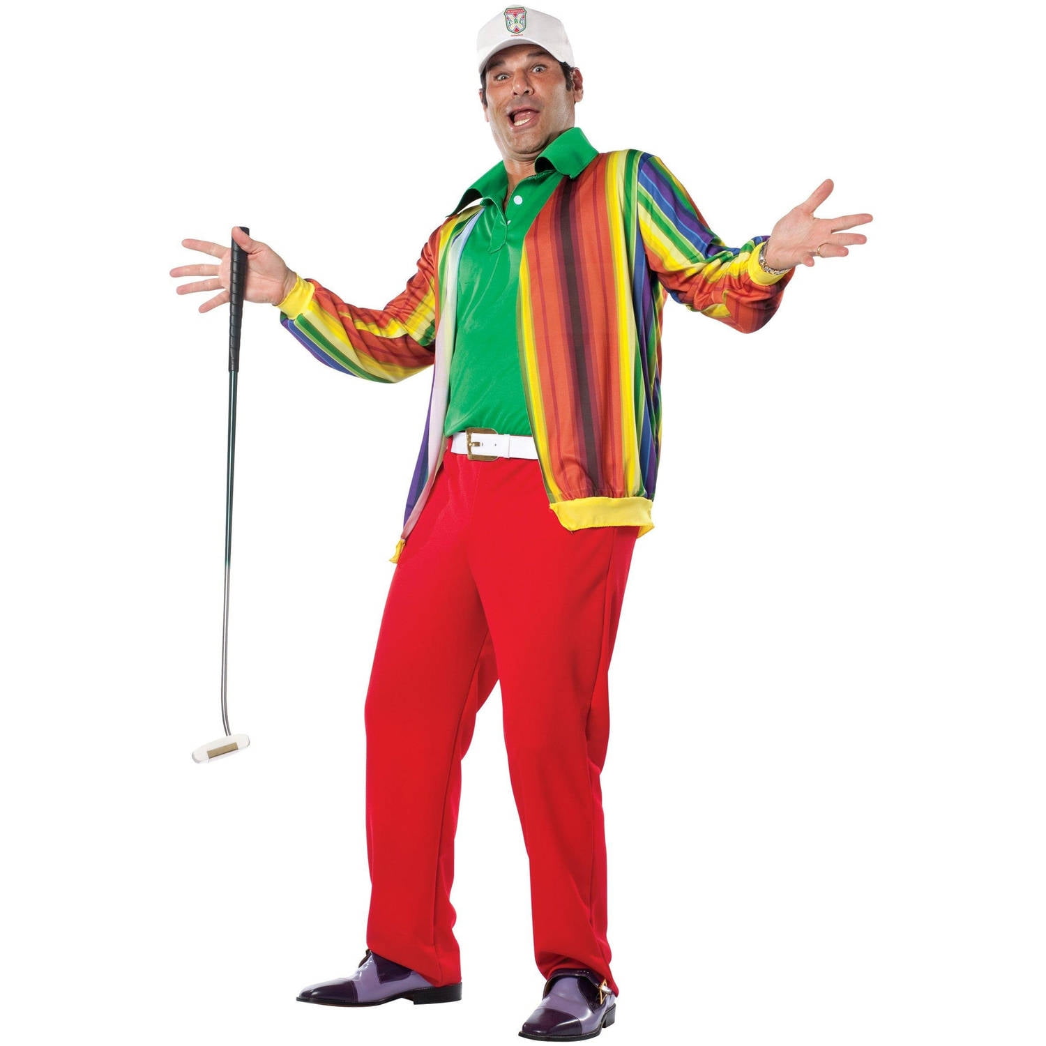 Rasta Imposta Caddyshack Al Czervik Costume [] - Walmart.com