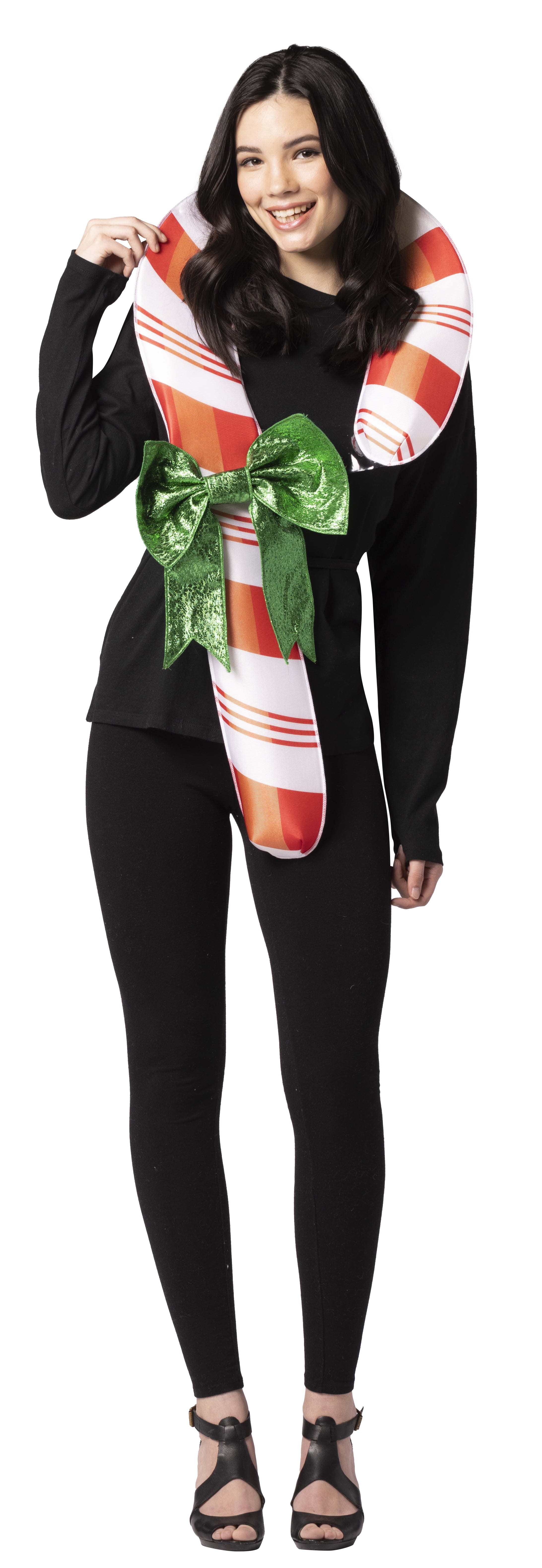 Rasta Imposta Candy Cane Halloween Christmas Costume, Men and Women's ...