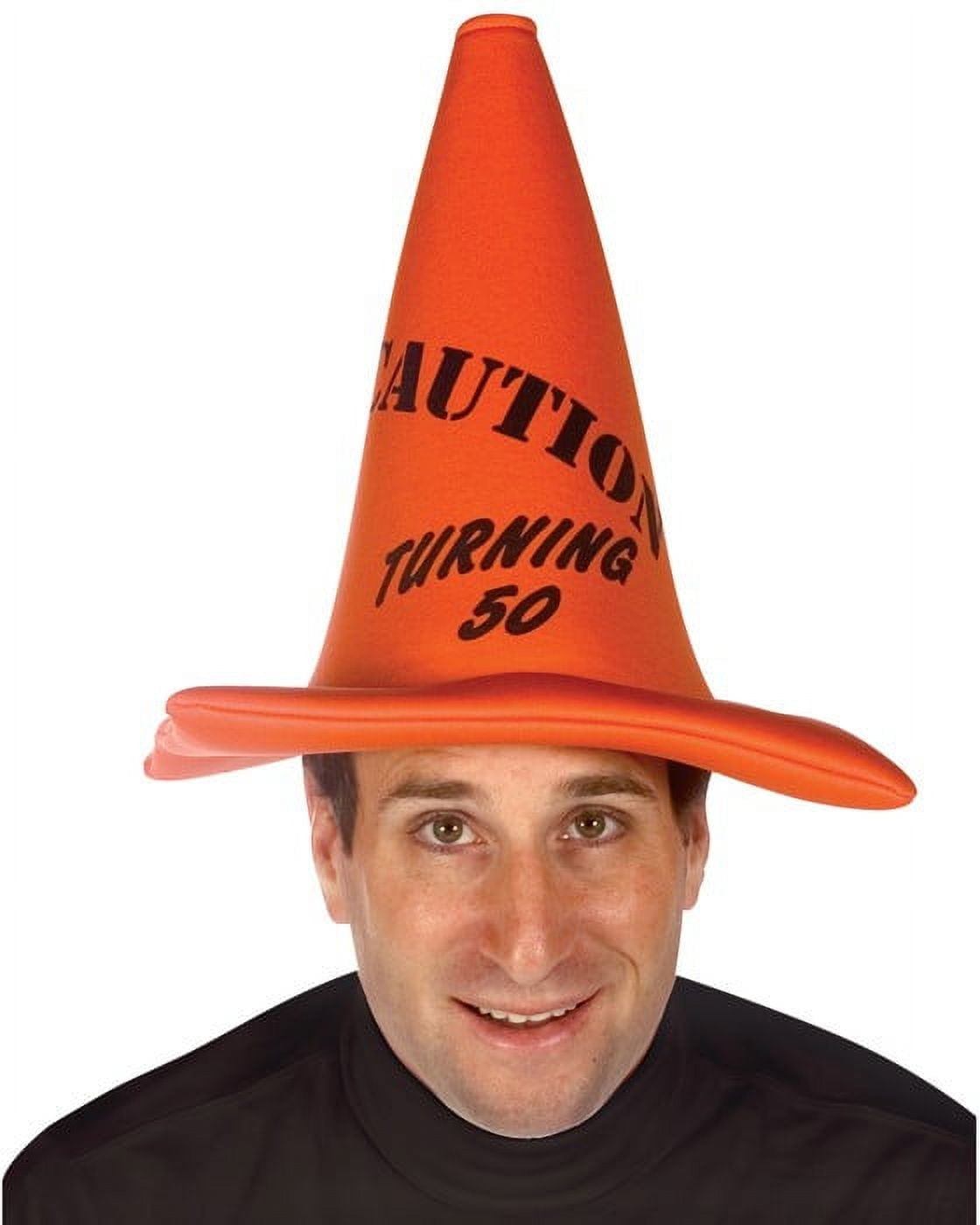 Rasta Imposta Caution Cone - Turning 50! Adult One Size Orange Party ...