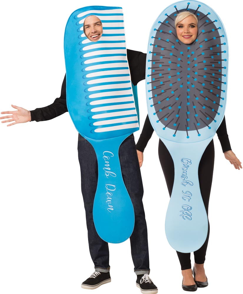 Rasta Imposta Comb And Brush Couples Costume - Walmart.com