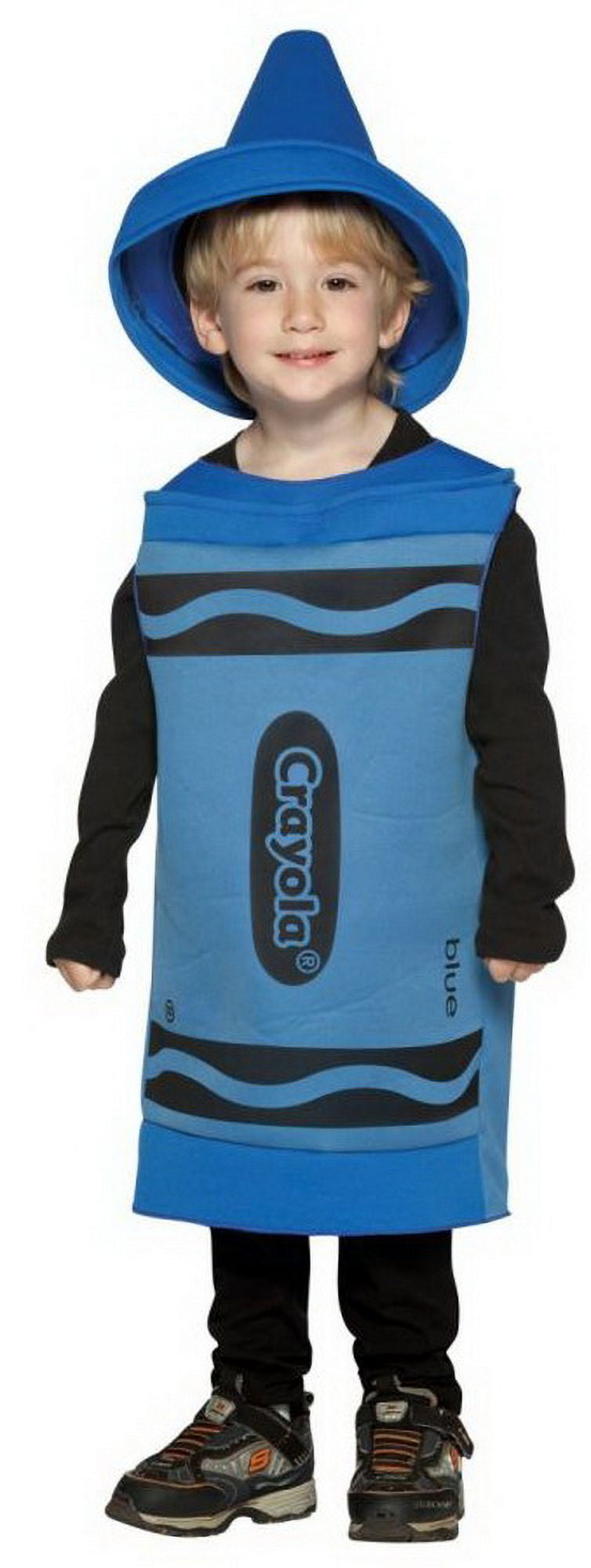 Rasta Imposta Crayola Crayon Boy's Halloween Costume, Toddler 3T-4T ...