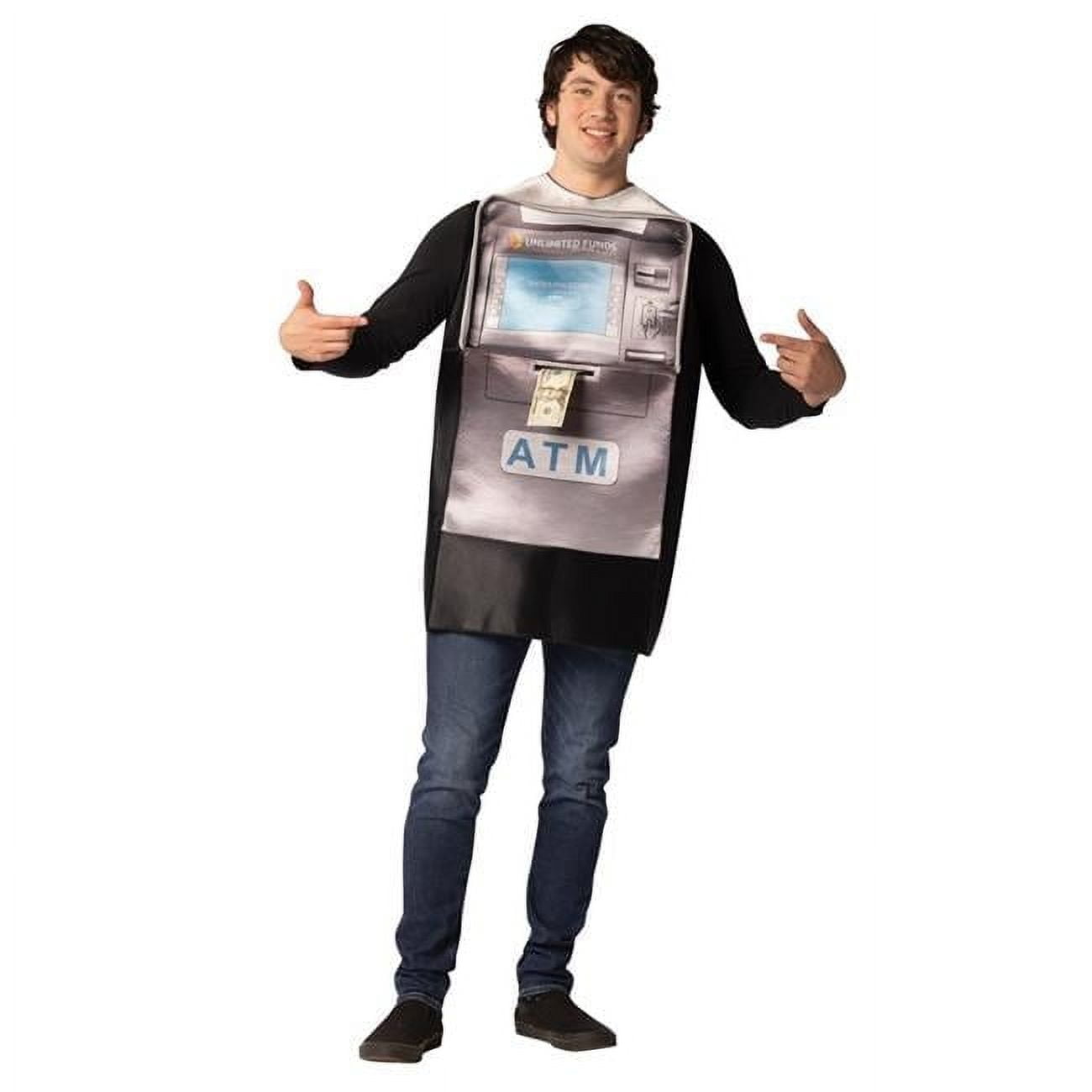 Rasta Imposta Adult ATM Cash Machine Costume - Size One Size Fits Most ...
