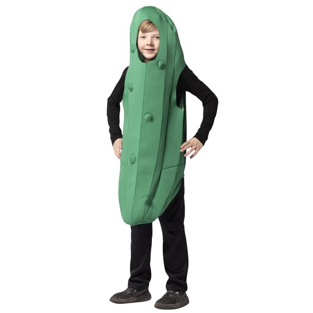 Rasta Imposta Green Dill Pickle Halloween Costume, Unisex Child, Size 7 ...