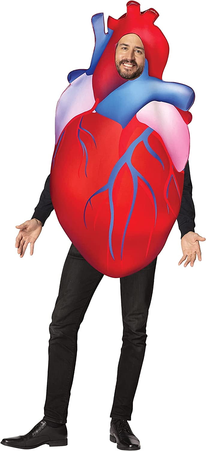Rasta Imposta, Heart Halloween Costume, Unisex Adult, One Size ...