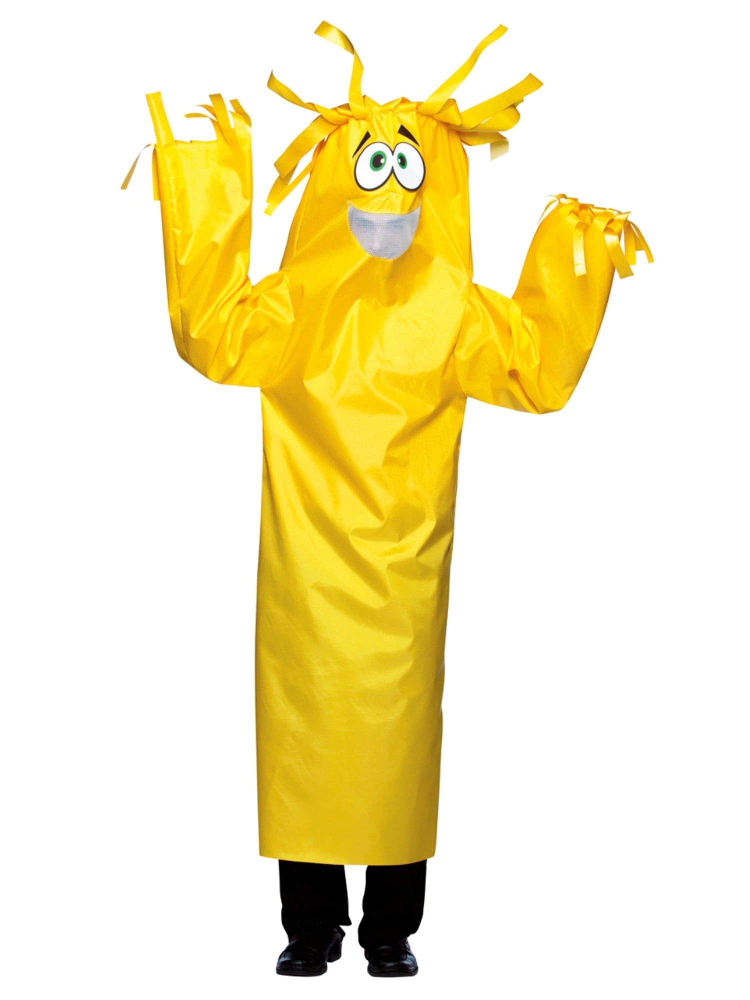 Rasta Imposta Mens Yellow Wacky Wiggler Adult Halloween Costume OSFM ...