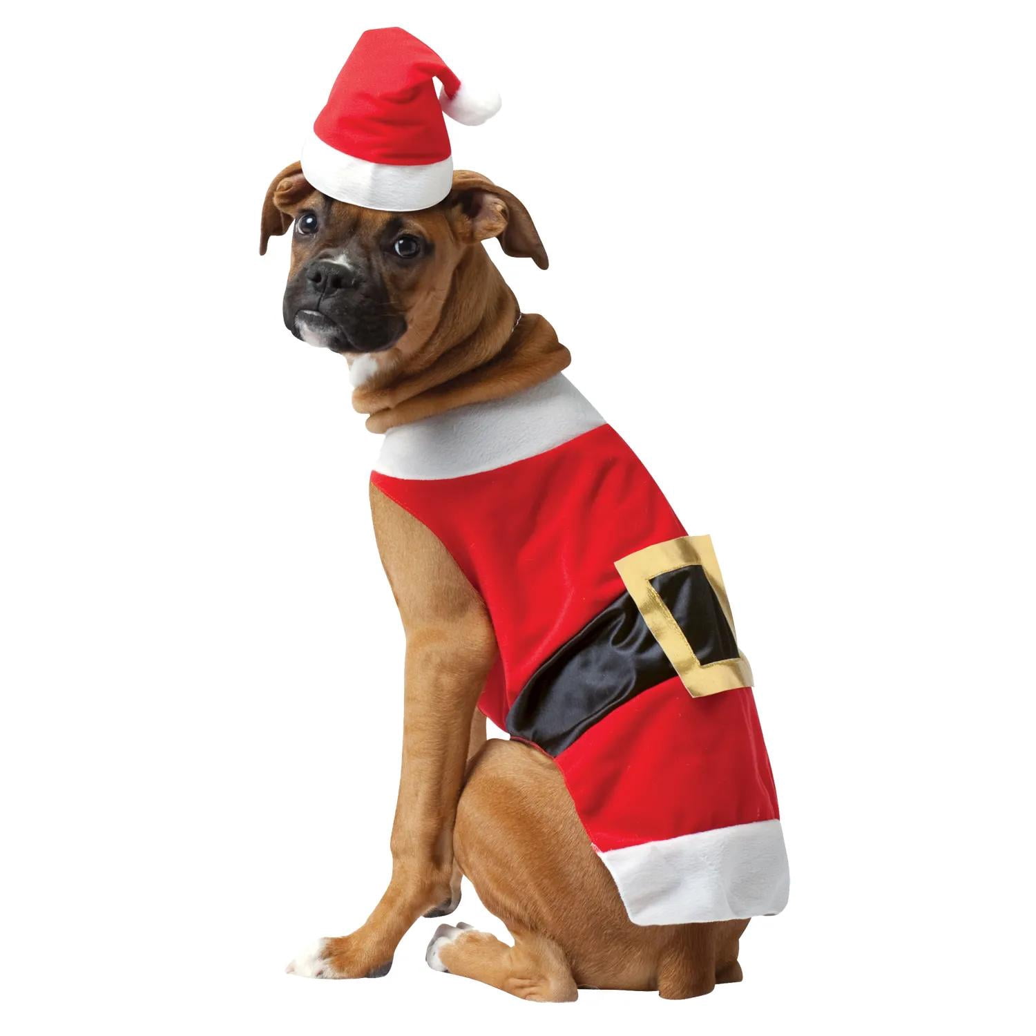 Rasta Imposta Santa Dog Costume - Walmart.com