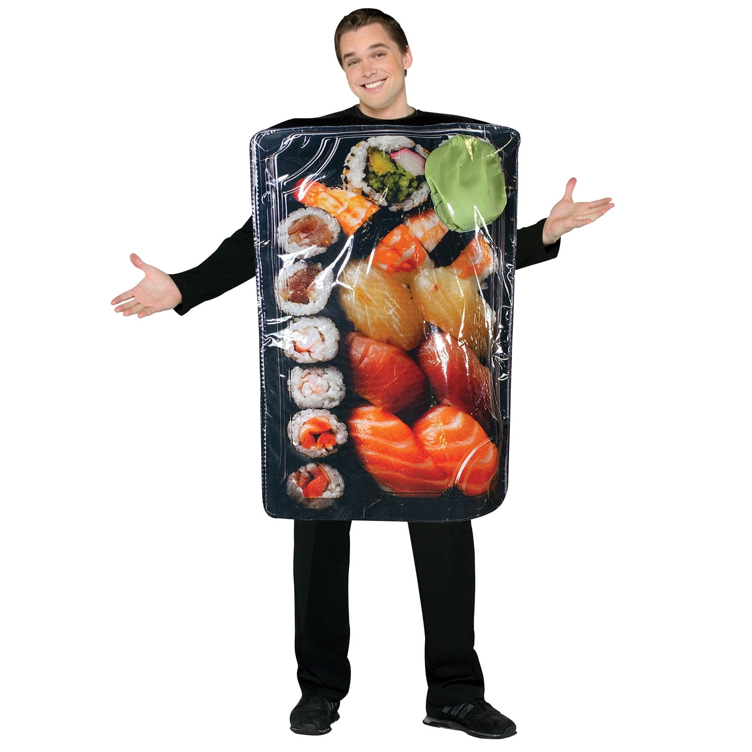 Rasta Imposta Sushi To Go Container Halloween Costume, Unisex Adults ...