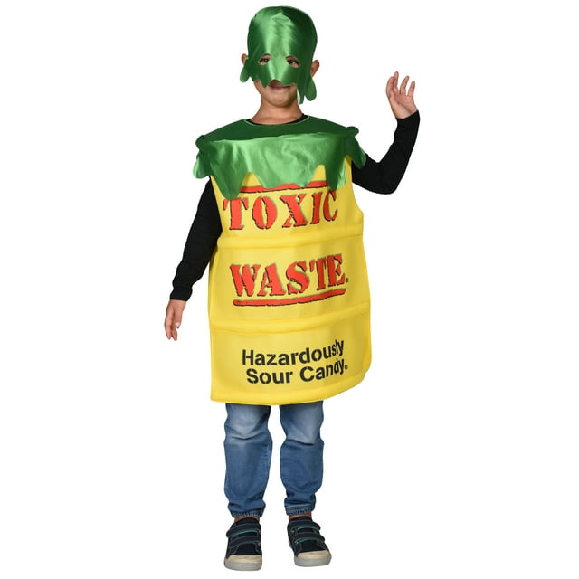 Free Shipping! Rasta Imposta Toxic Waste Yellow Sour Candy Halloween ...