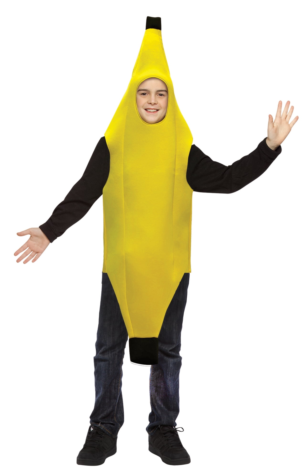 Rasta Imposta Unisex Ultimate Banana Halloween Costume, Soft Yellow ...