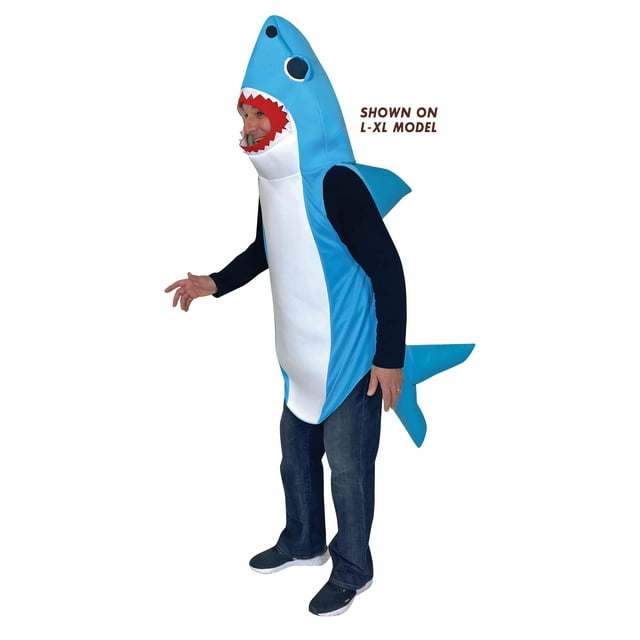 Rasta Imposta Ultimate Blue Shark Costume, Adult Size Small-Medium ...