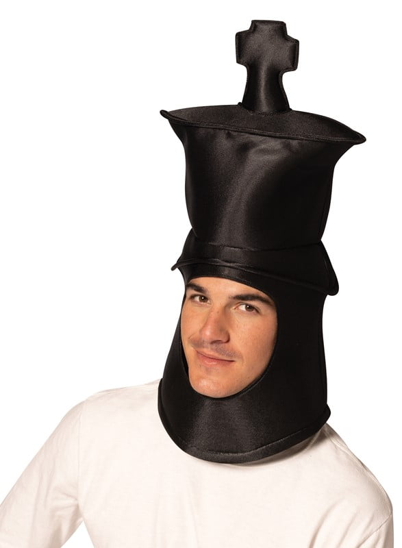 Rasta Imposta Ultimate Deluxe Black King Chess Headpiece Halloween Mask ...
