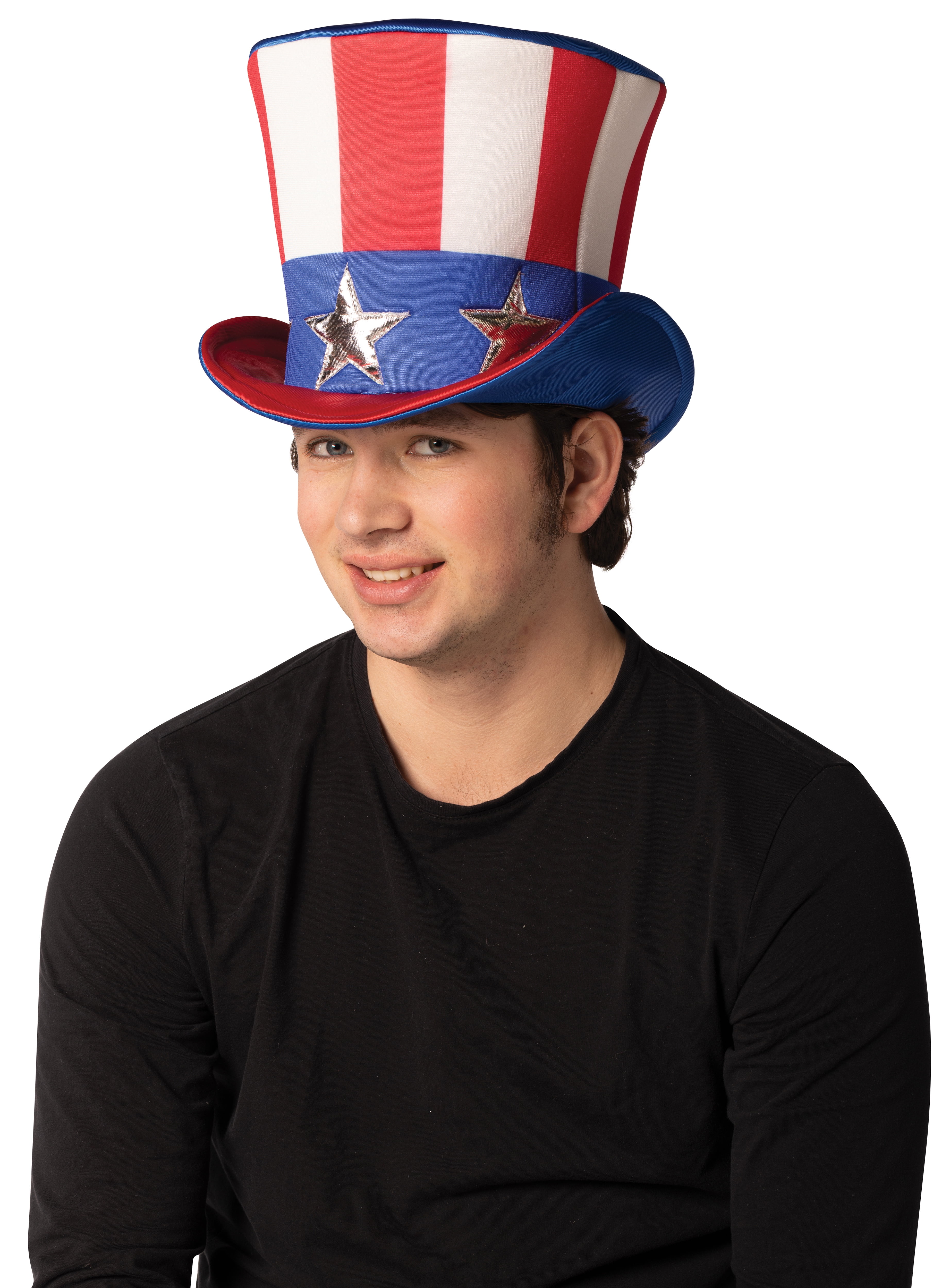 Rasta Imposta Ultimate Deluxe Uncle Sam Costume Top Hat, Adult One Size ...