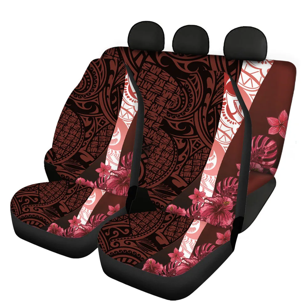 Rasta Pacific Polynesian Vehicle Seat Covers Front Back Anime Soft Car ...