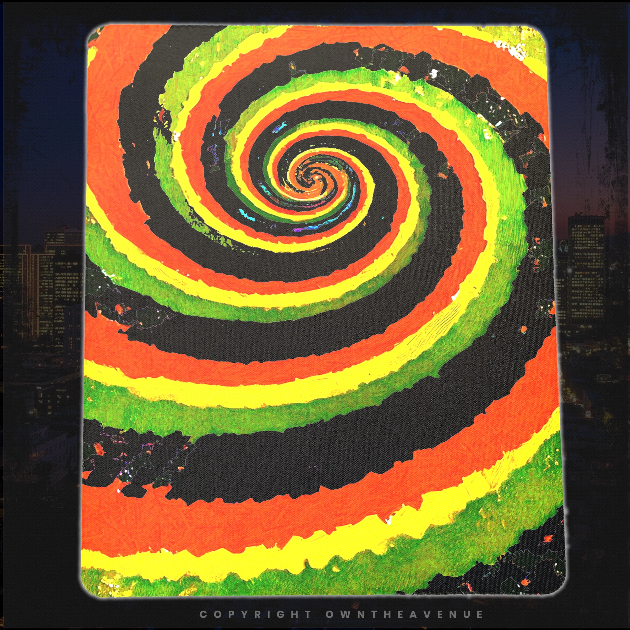 Rasta Rastafarian Pattern Grunge Mouse Pad - Walmart.com