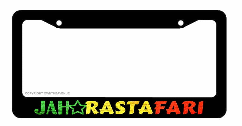 Rasta Reggae Jah Lion of Judah One Love Rastafari Irie Funny License ...