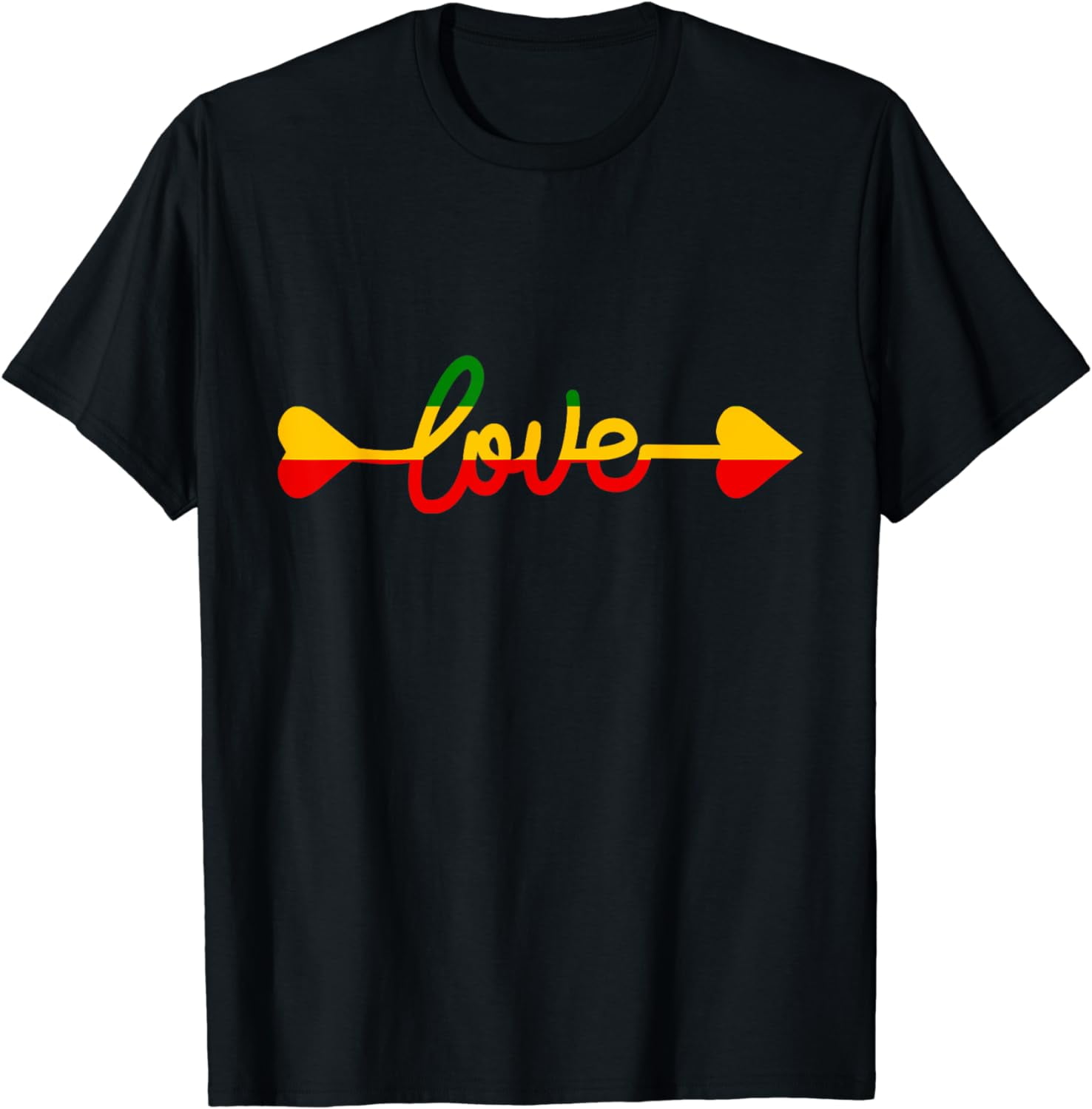Rasta Reggae One Love Jamaica Rastafarian Rastafari Roots T-Shirt ...