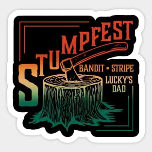 Rasta Stumpfest Sticker Bluey Stickers For Kids, Bluey Stickers Party ...