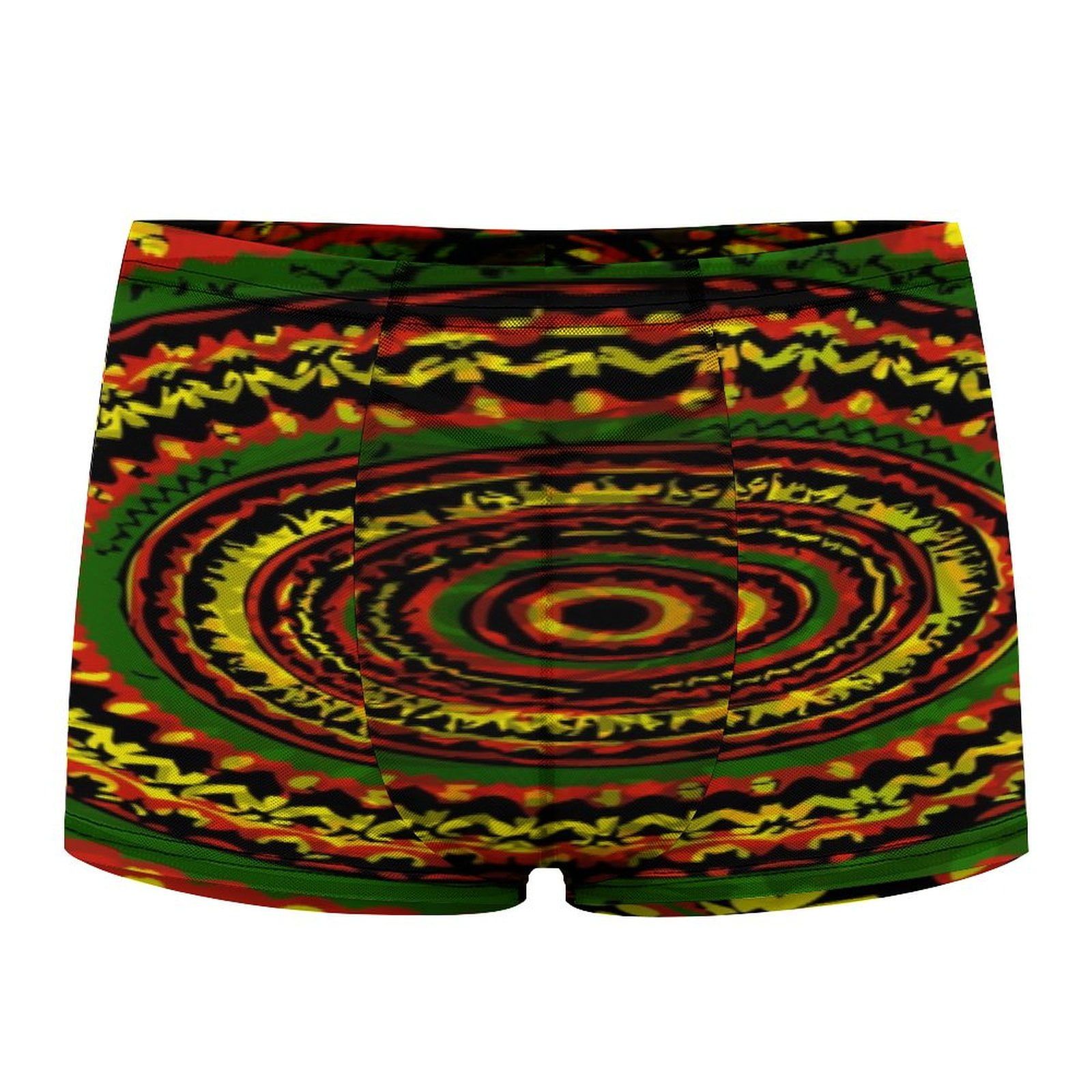 Rasta Tie Dye Time Warp Men's Mesh Boxer Briefs Cooling Breathable ...
